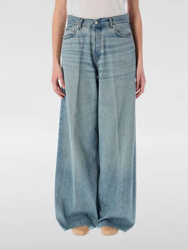 HAIKURE Wide Leg Jeans - Blue