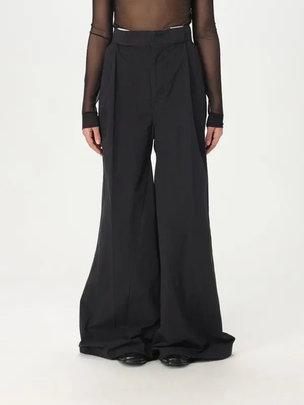 MAISON MARGIELA Wide Leg Trousers - Black