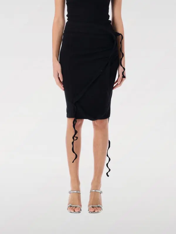 Ottolinger Asymmetrical Drape Skirt