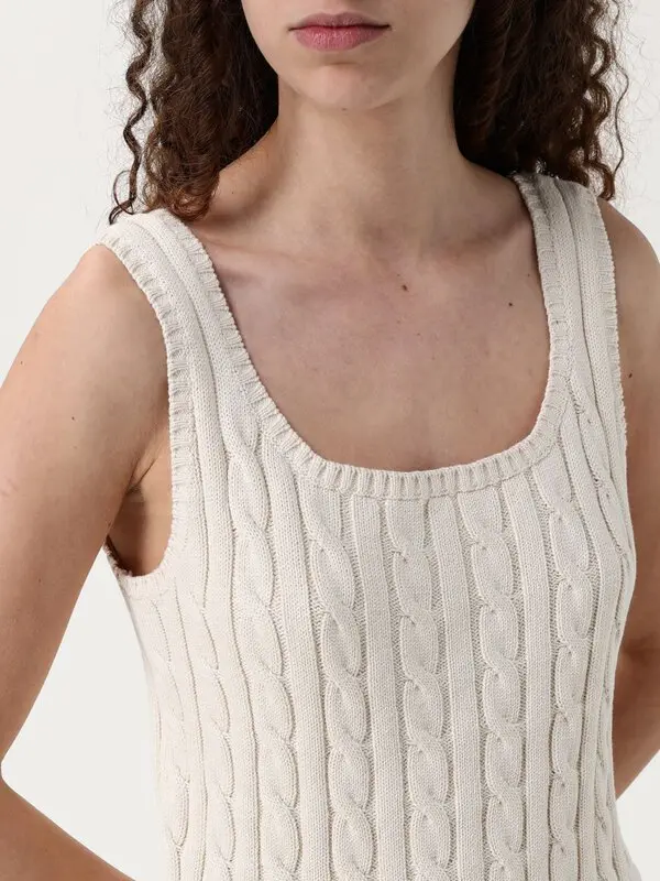 Ralph Lauren Sleeveless Top - Yellow Cream
