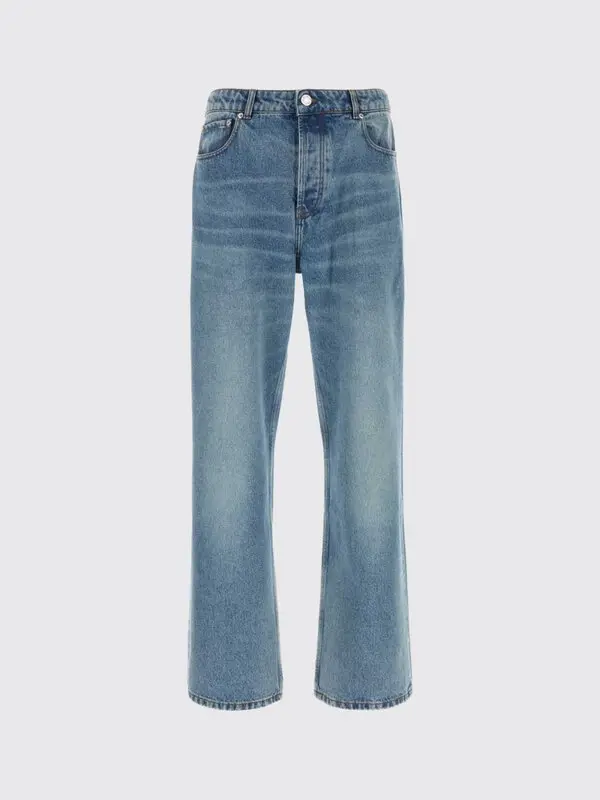 AMI Paris Mid-rise Wide Leg Jeans