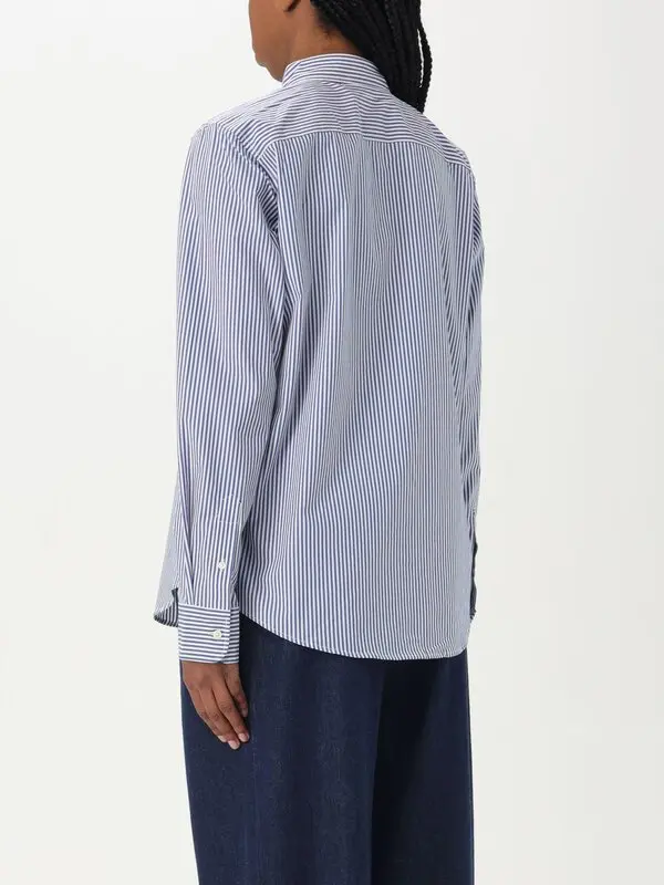 Ralph Lauren Striped Button-up Shirt - Blue 1