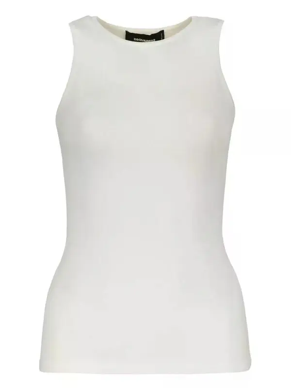 Dsquared2 Ribbed-trim Tank Top
