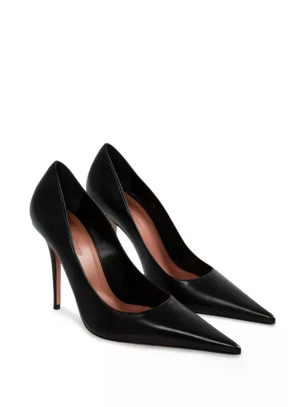 Amina Muaddi Barbara Pumps - Black
