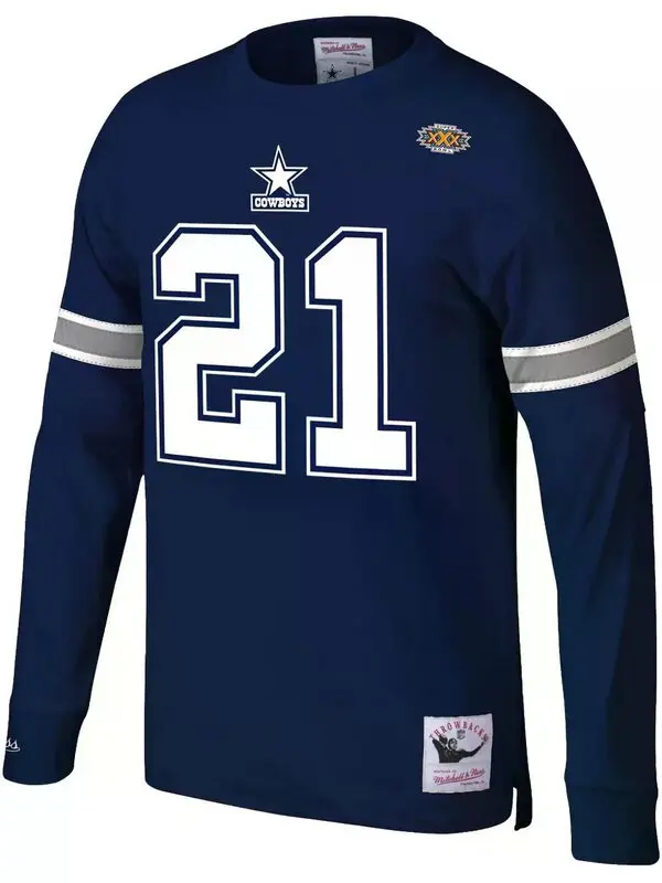 Mitchell & Ness 1996 Deion Sanders Dallas Cowboys Jersey - Blue