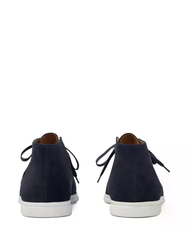 SCAROSSO Suede Sneakers - Blue