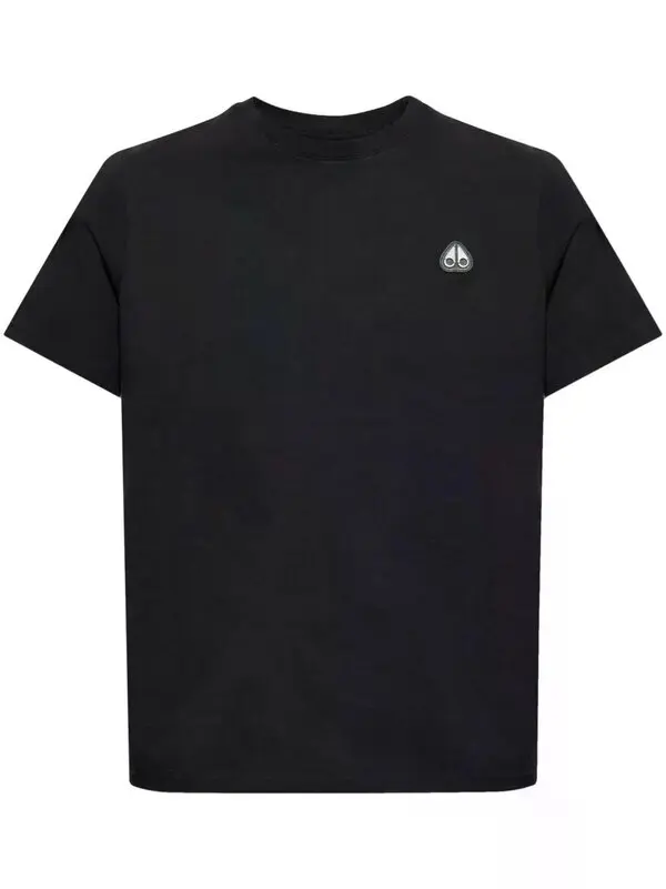 Moose Knuckles Cotton T-shirt - Black