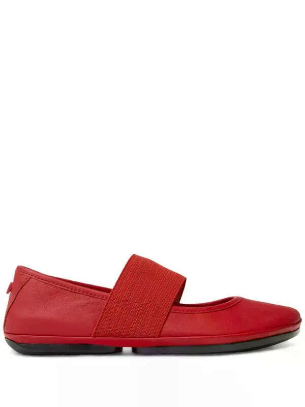 Camper Right Nina Ballerina Flats - Red