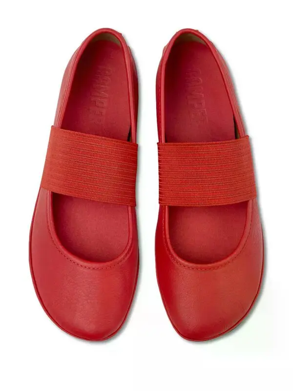 Camper Right Nina Ballerina Flats - Red