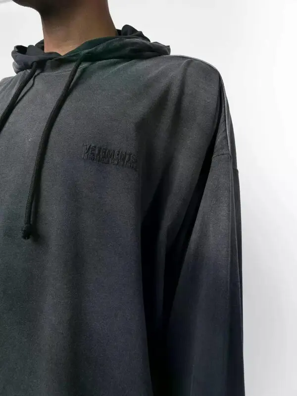 Vetements Gradient-effect Oversized Hoodie