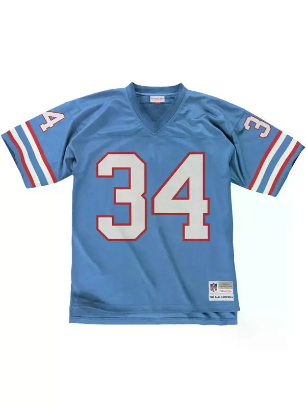Mitchell & Ness Houston Oilers 1980 Earl Campbell Legacy Jersey - Blue