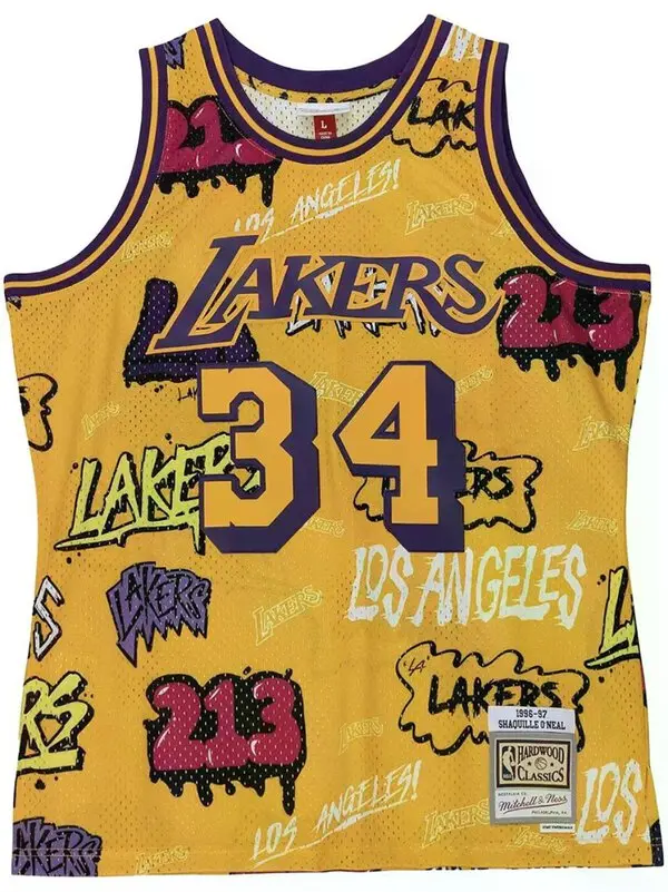 Mitchell & Ness La Lakers 1996 Shaquille O'neal Swingman Jersey - Yellow