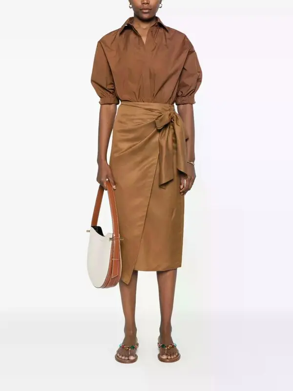 Max Mara Tequila Midi Wrap Skirt