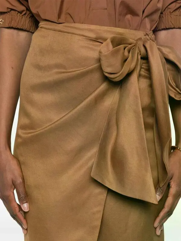 Max Mara Tequila Midi Wrap Skirt