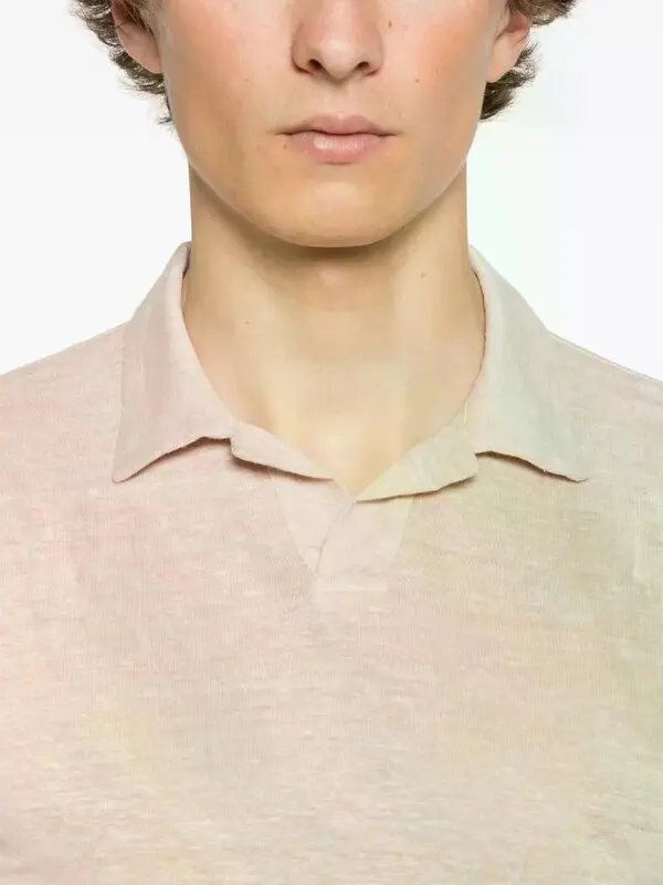 Canali Linen T-shirt - Pink