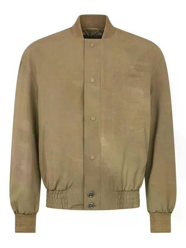Roberto Cavalli Drop-shoulder Bomber Jacket