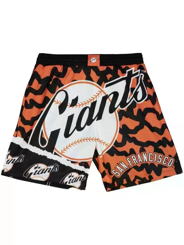 Mitchell & Ness Nba San Francisco Giants Jumbotron 2.0 Sublimated Shorts