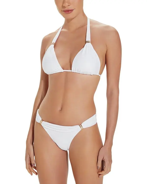 VIX PAULA HERMANNY Bia Tube Bikini Bottom - White