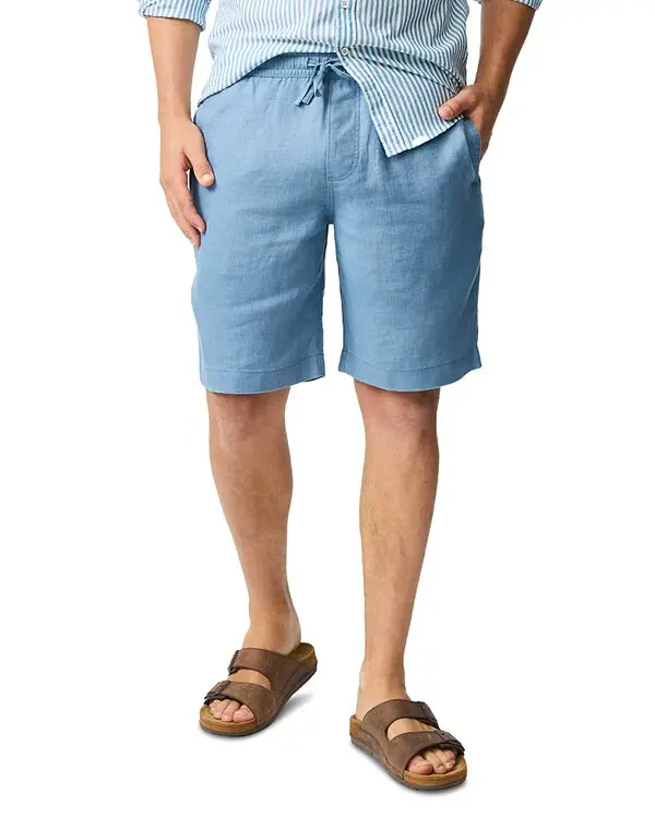 Rodd & Gunn 9" Resort Linen Shorts - Teal