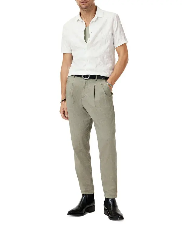 John Varvatos Sean Textured Short Sleeve Shirt