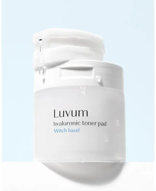 LUVUM Witch Hazel Hyaluronic Toner Pad