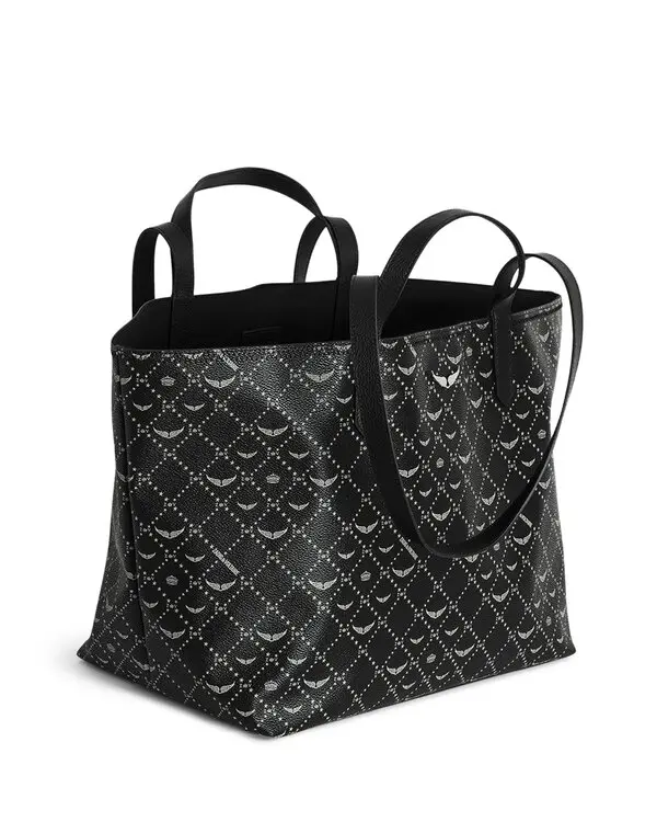 Zadig&Voltaire Z Shopper Monogram Tote - Noir