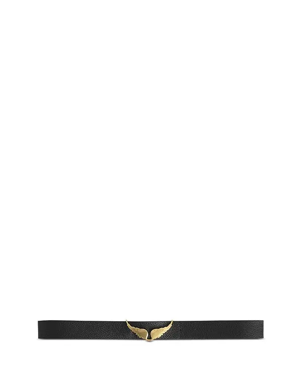 Zadig&Voltaire Rock Reversible Belt - Noir
