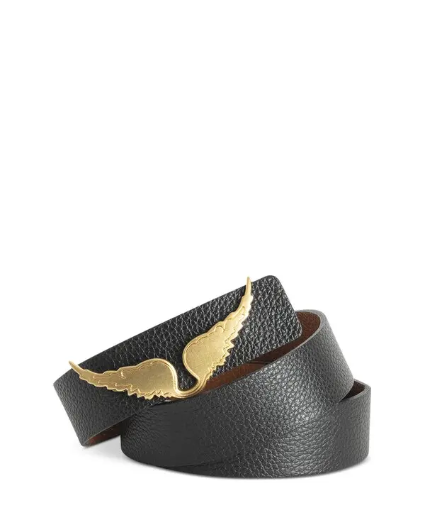 Zadig&Voltaire Rock Reversible Belt - Noir