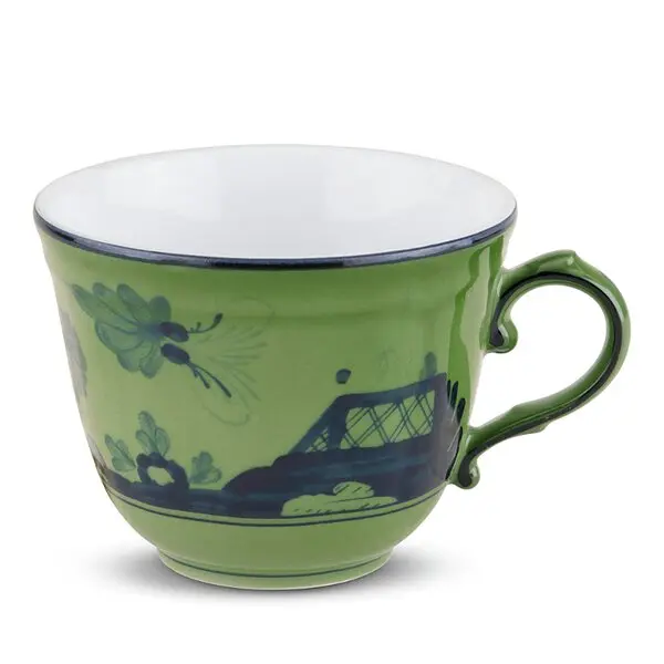GINORI 1735 Oriente Italiano Coffee Cup - Green