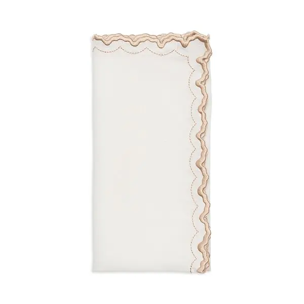KIM SEYBERT Arches Napkin - White/natural