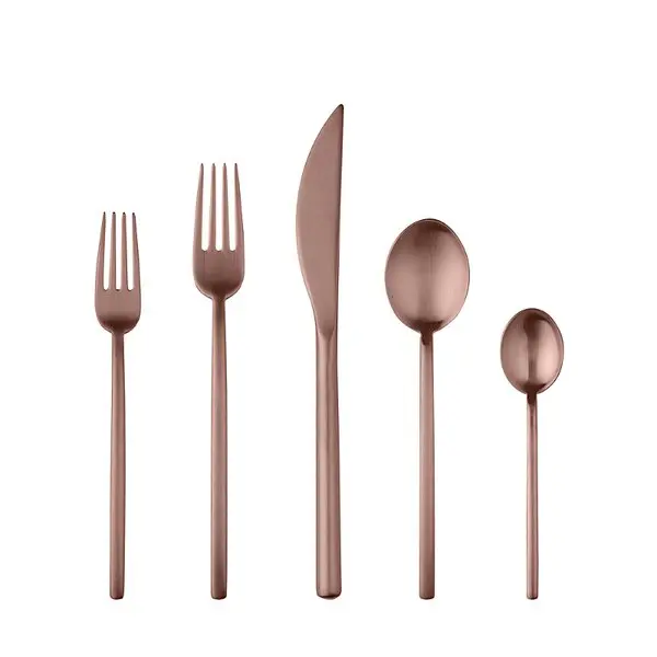 MEPRA Due 20-piece Flatware Set, Service For 4 - Ice Bronze