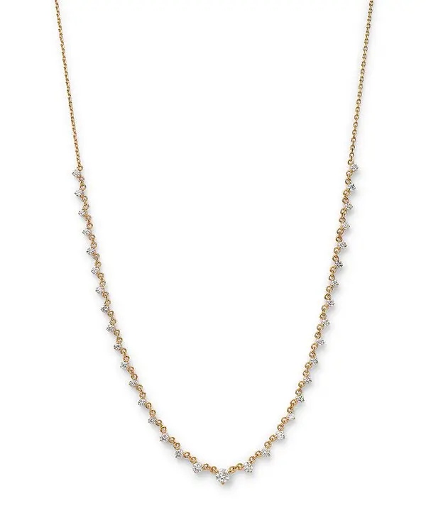 Bloomingdale'S Diamond Necklace In 14k Yellow - Gold