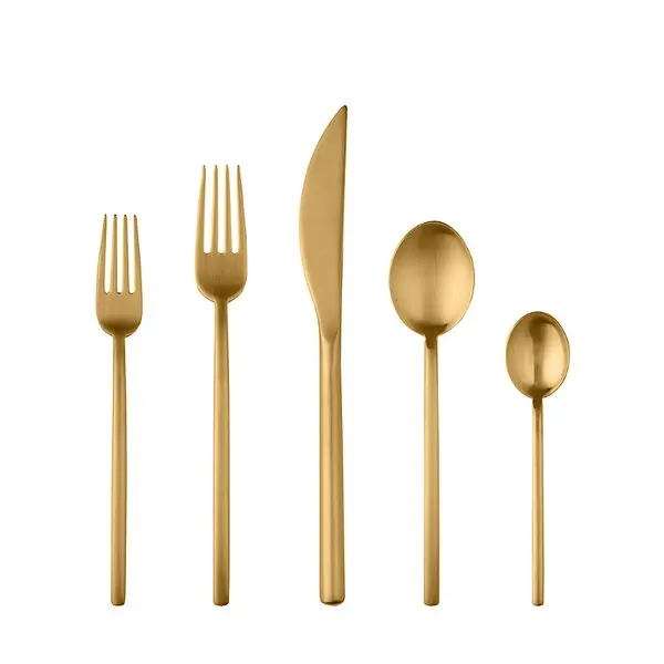 MEPRA Due 20-piece Flatware Set, Service For 4 - Ice Gold