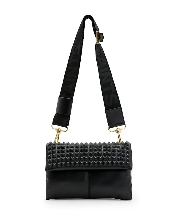 ALLSAINTS Ezra Studded Crossbody - Black