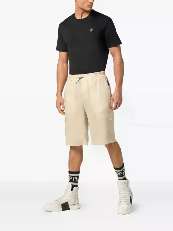 Philipp Plein Cargo Shorts - Neutrals