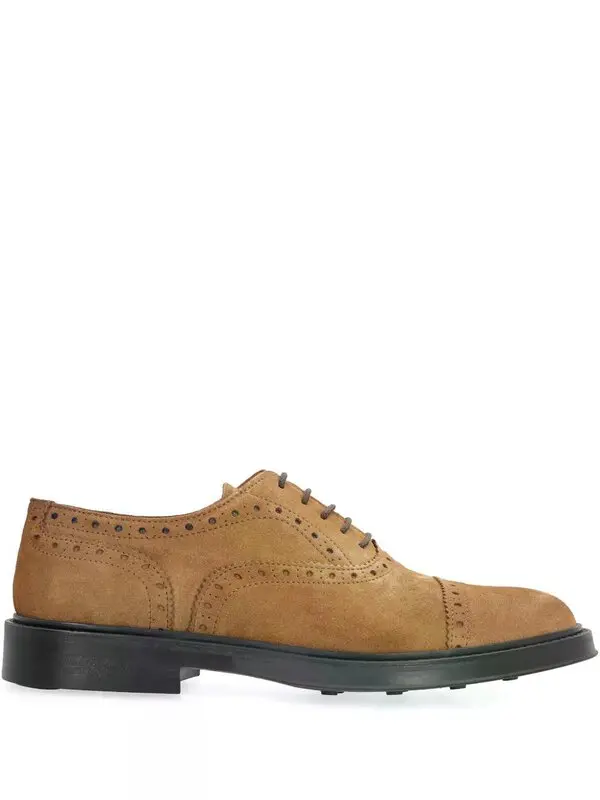 Bruno Magli Suede Brogues - Brown