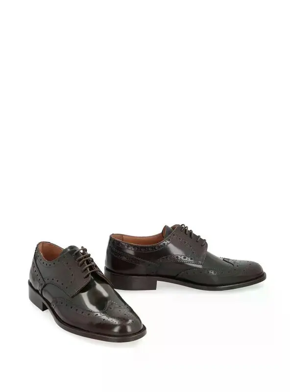 Bruno Magli Lace-up Derby Shoes - Brown