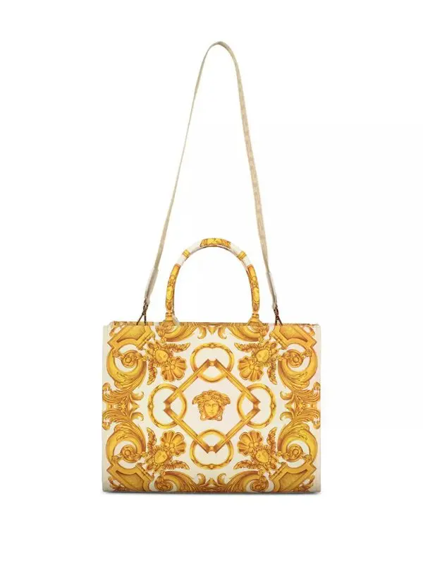 Versace Medusa Barocco Tote Bag - Neutrals