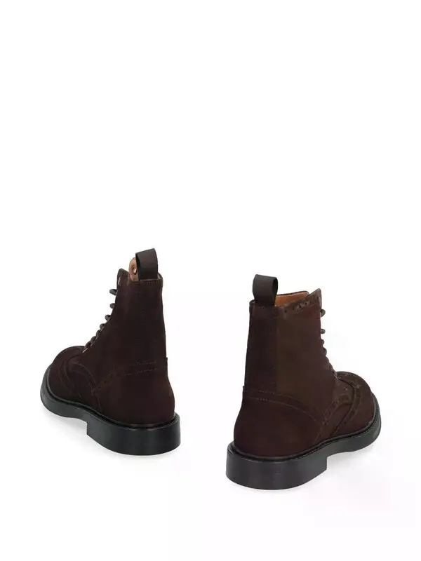 Bruno Magli Brogued Ankle Boots