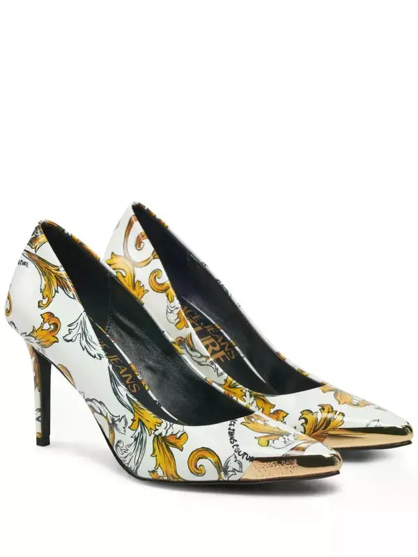 Versace Printed Pumps