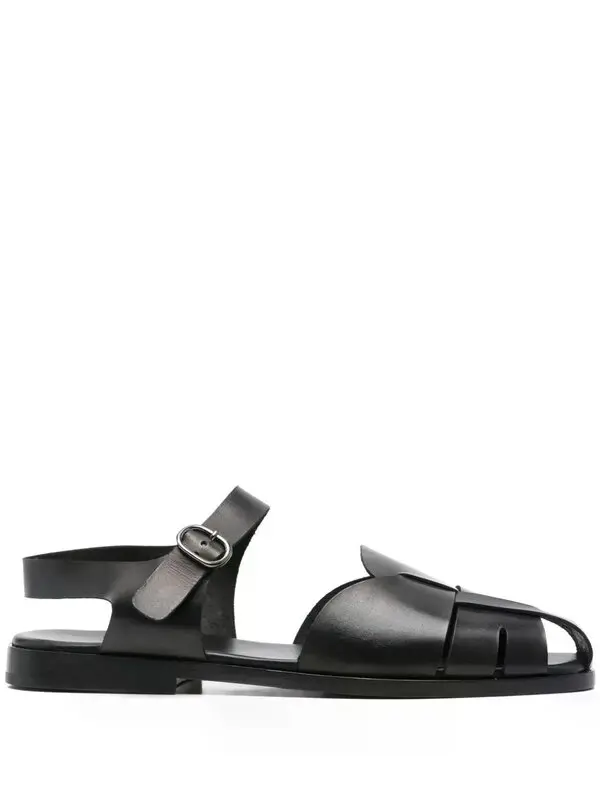 LIDFORT Leather Caged Sandals