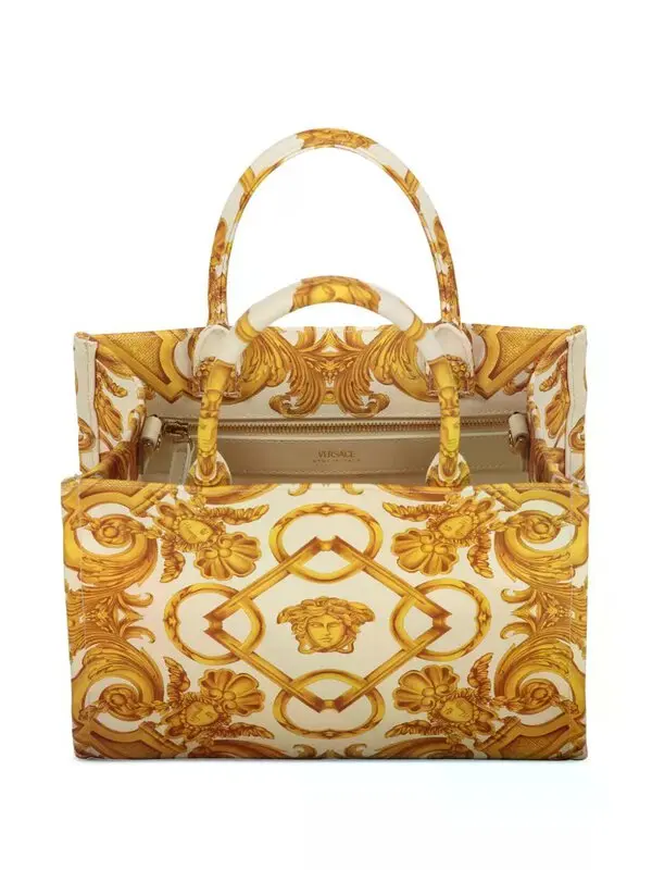 Versace Medusa Barocco Tote Bag - Neutrals