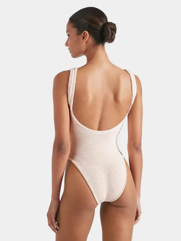 Hunza G Celine One Piece Swimsuit - Blush