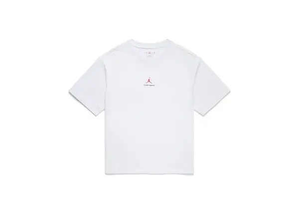 JORDAN X Nigel Sylvester Brick Tee - White