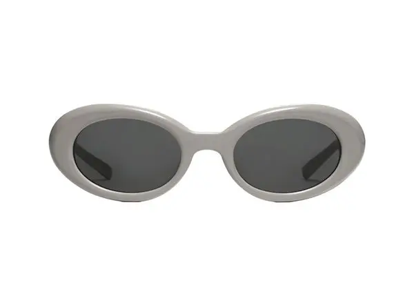 GENTLE MONSTER Maison Margiela Oval Sunglasses - Gray Mm005 G10