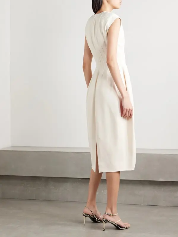 Altuzarra Bichette Crepe Midi Dress