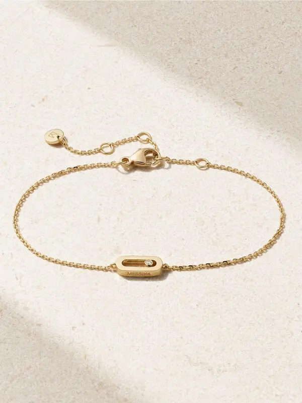 Messika Move Uno 18-karat Diamond Bracelet - Gold