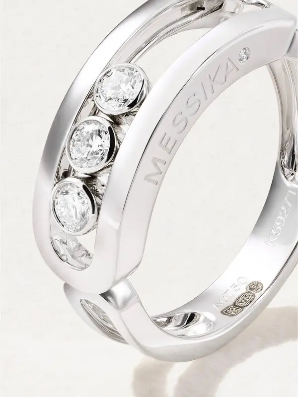 Messika Move Classique Diamond Ring - Silver