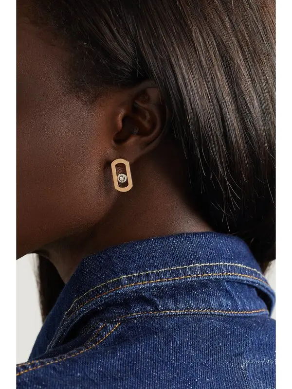 Messika Move Citizen 18-karat Diamond Earrings
