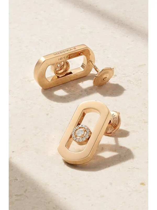 Messika Move Citizen 18-karat Diamond Earrings